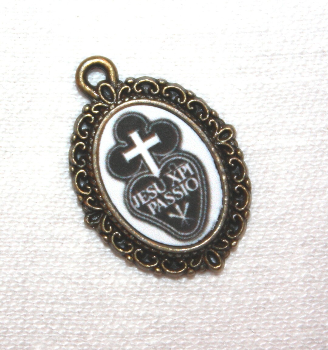 Passionist Insignia Mini Medal to Add to Rosaries/bracelets/necklaces ...