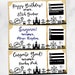 Theme Park Ticket Template, Personalized Admission Ticket for Amusement ...
