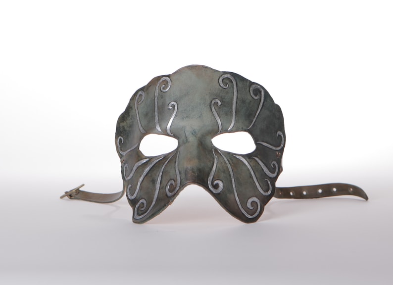 Leather Masqurade Mask Handmade LARP Renaissance Fair - Etsy