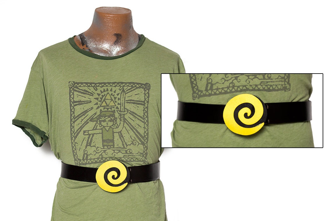 Legend of Zelda Wind Waker Cosplay Kid Toon Link Leather Belt - Etsy