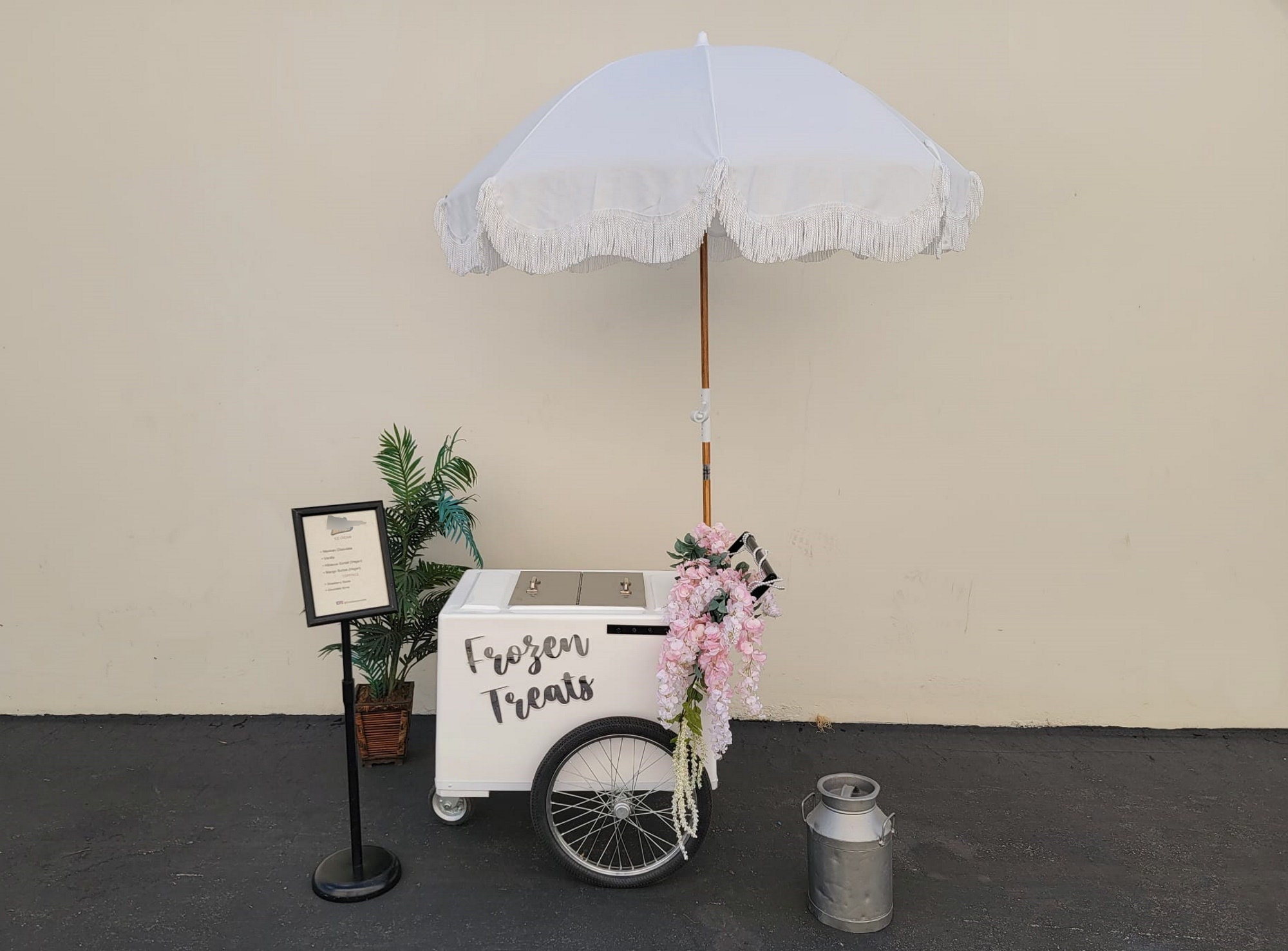 Black Handle Paleta Cart, Popsicle Cart, Ice Cream - Etsy