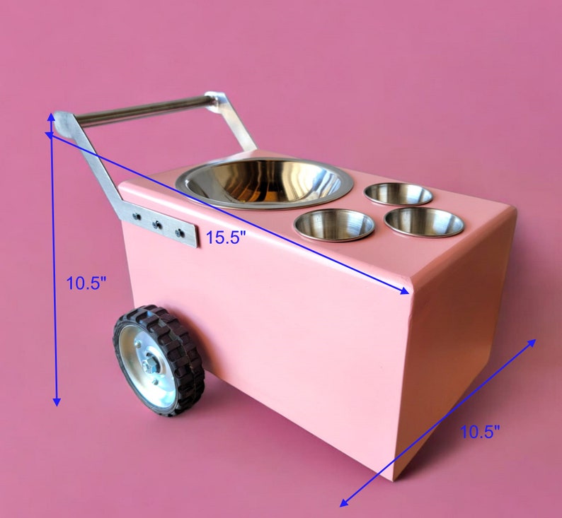 Small Table Top Ice Cream /snack Cart - Etsy