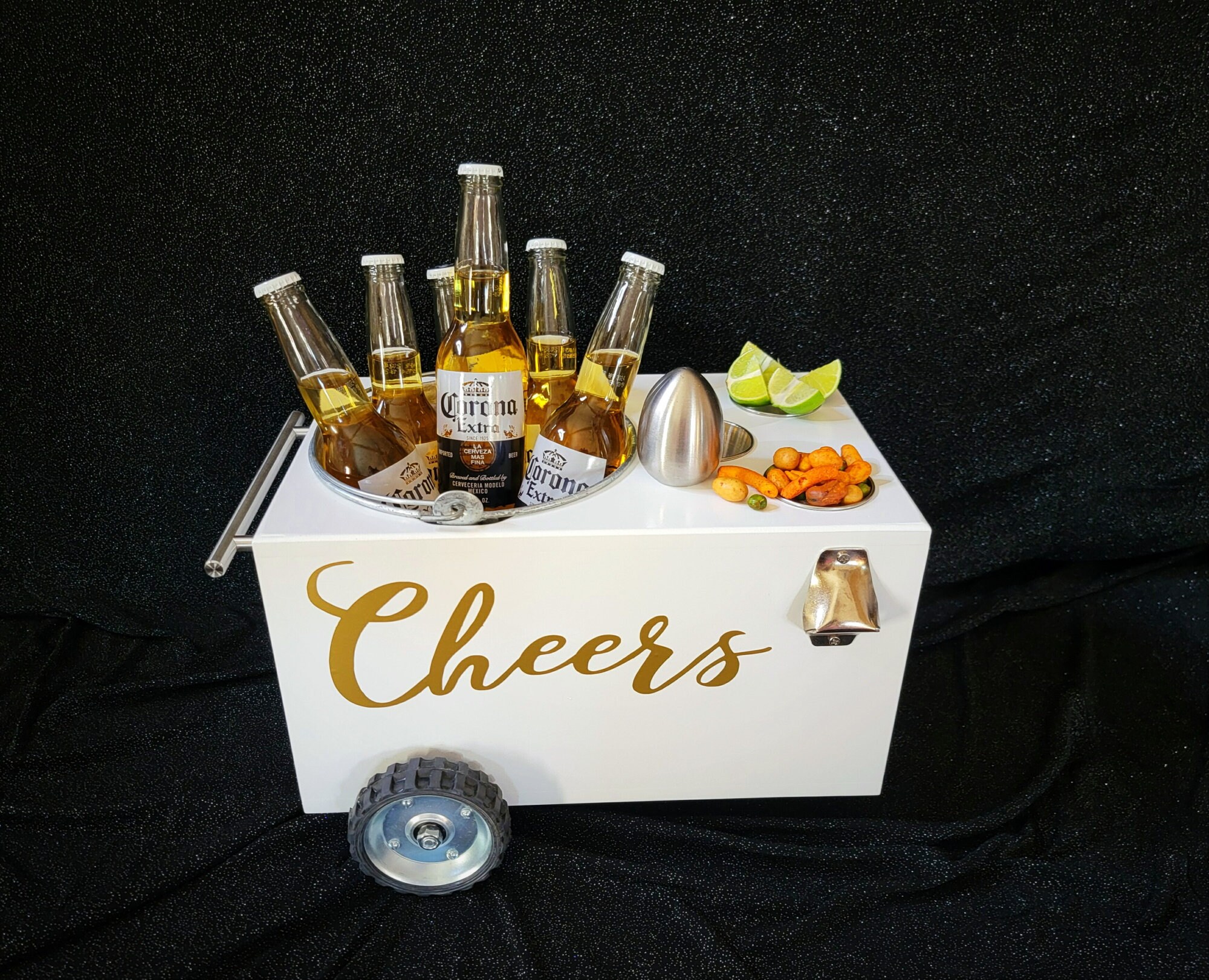 Table Top Bucket / Beer Cart - Etsy