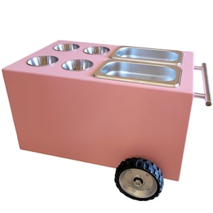 Table Top Snack / Ice Cream Cart, Churro Cart 2 Containers - Etsy