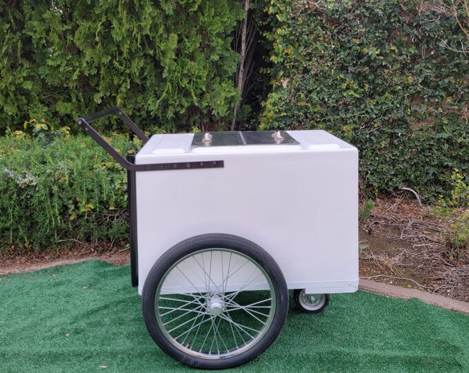 Black Handle Paleta Cart Popsicle Cart Ice Cream - Etsy