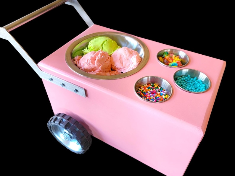 Small Table Top Ice Cream /snack Cart - Etsy
