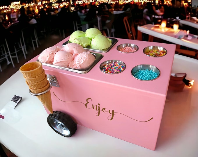 Mini Churro Cart for Restaurant Ice Cream Cart Dessert Snack Cart - Etsy