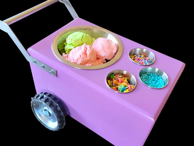 Small Table Top Ice Cream /snack Cart - Etsy
