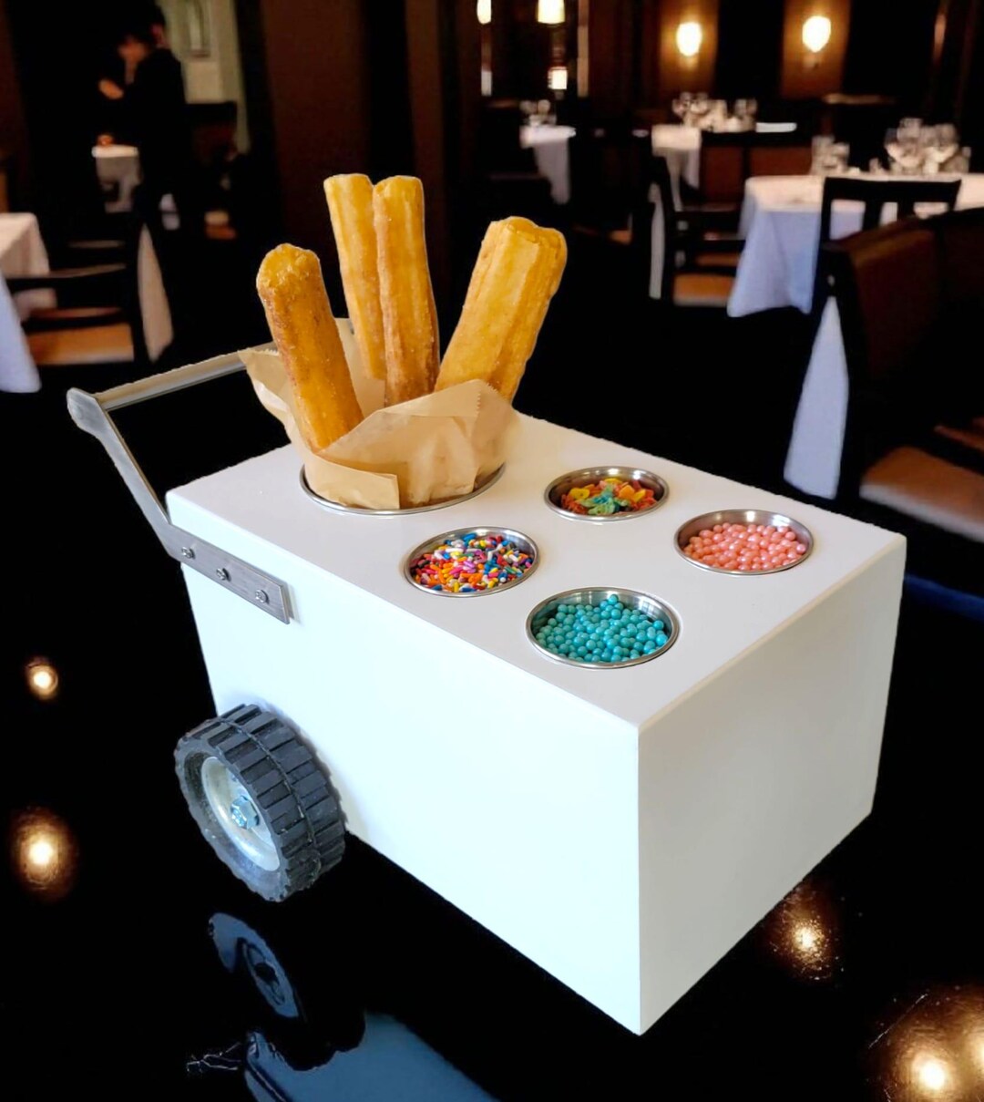 Mini Table Top Churro Cart, Esquite Cart, Elote Cart, Corn Cart ...
