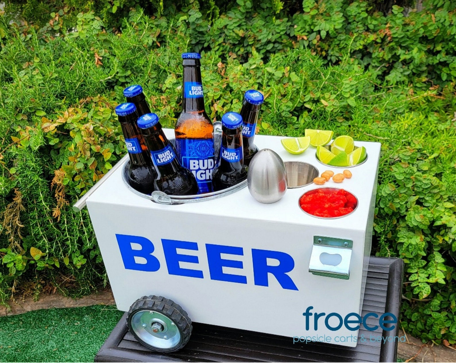 Table Top Bucket / Beer Cart - Etsy