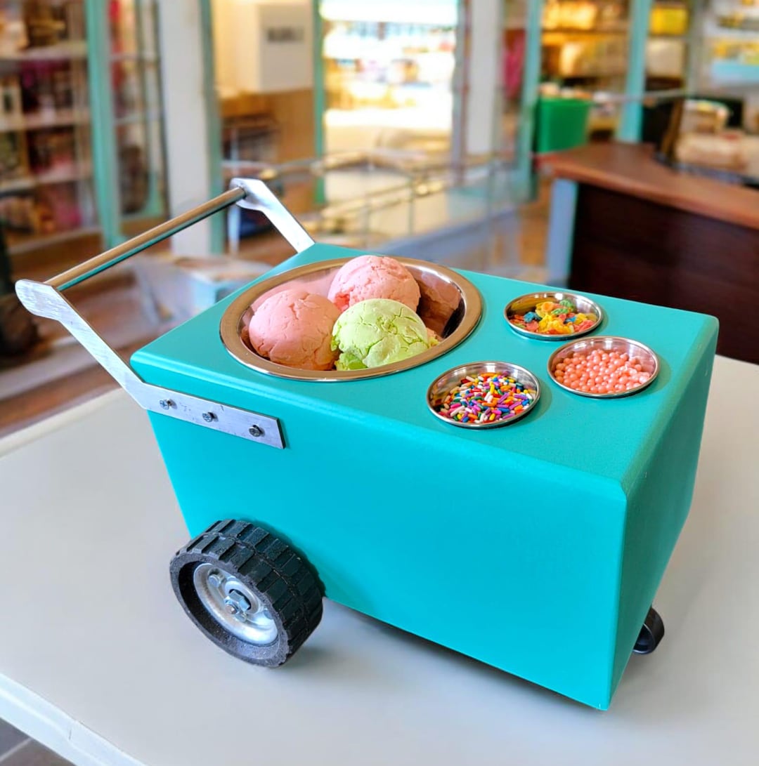 Mini Table Top Snack Cart – Ice Cream, Churros, Popcorn, Dessert ...