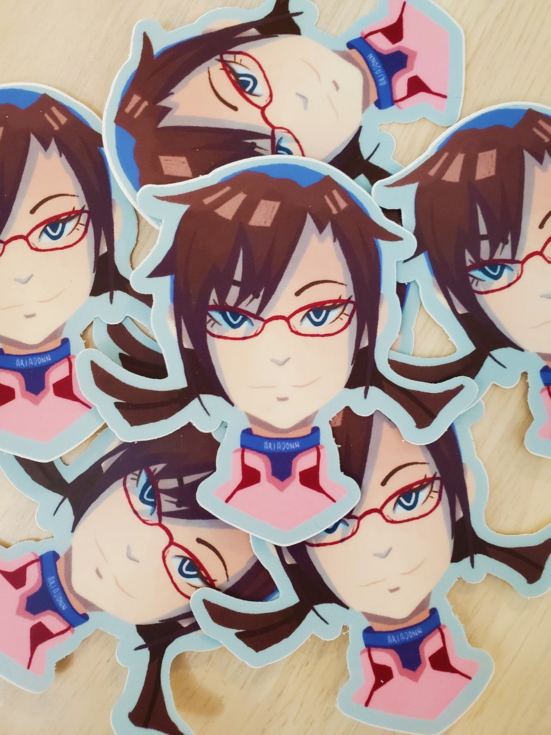 EVA PILOTS neon Genesis Evangelion NGE Cute Vinyl Stickers - Etsy