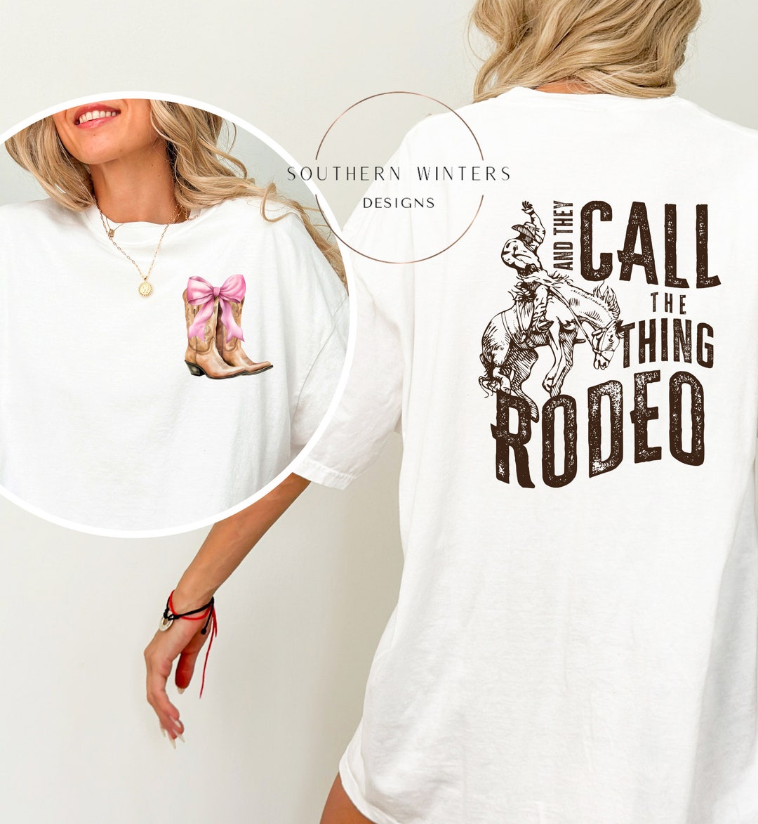 Adult Coquette Cowgirl Boots With Pink Bow on Front, Rodeo Horse Design ...