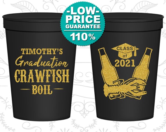 Graduation Cups, Graduation Party Favors, Graduation 2021, College Grad ...