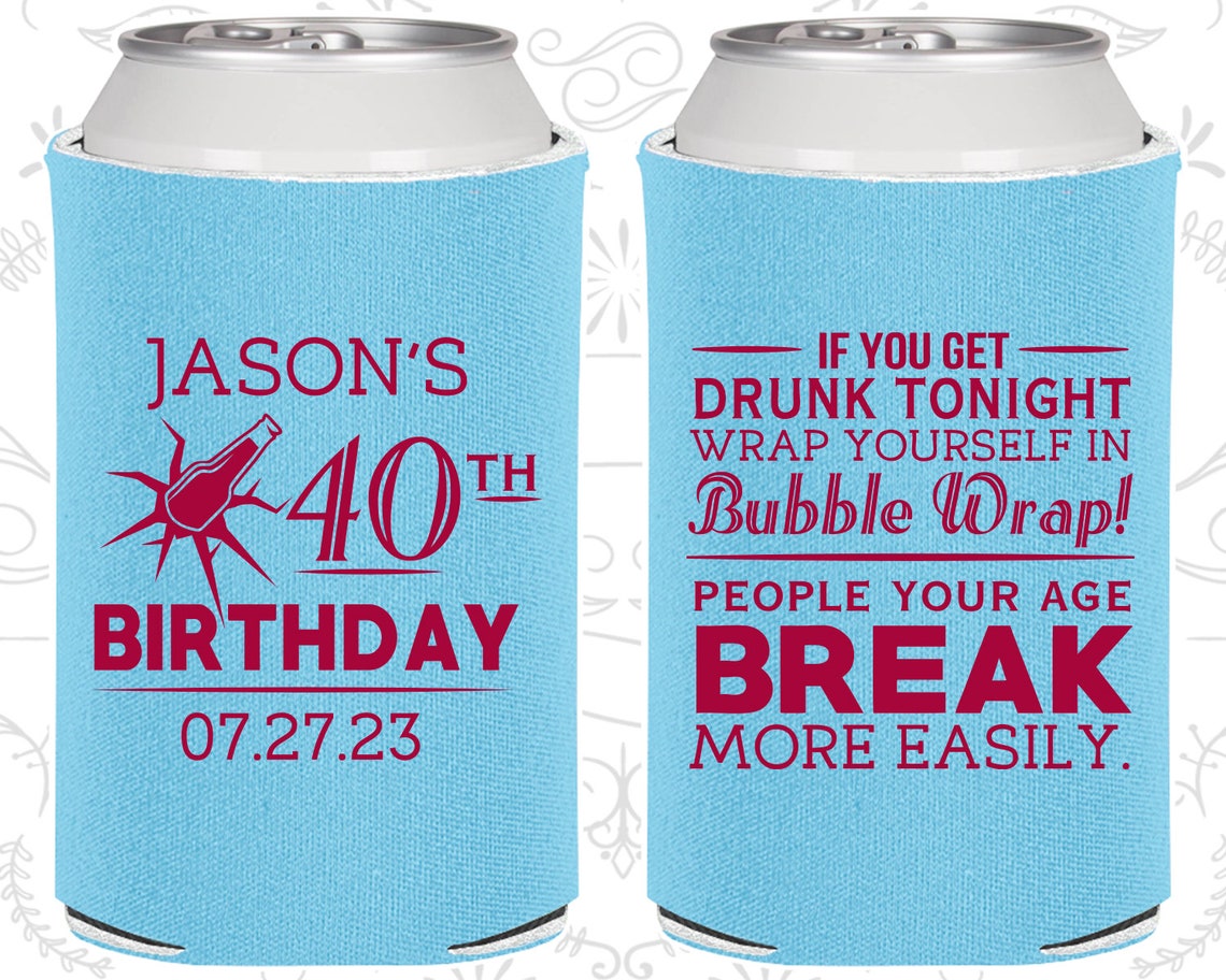 40th Birthday 40th Birthday Party Beer Birthday People Your - Etsy