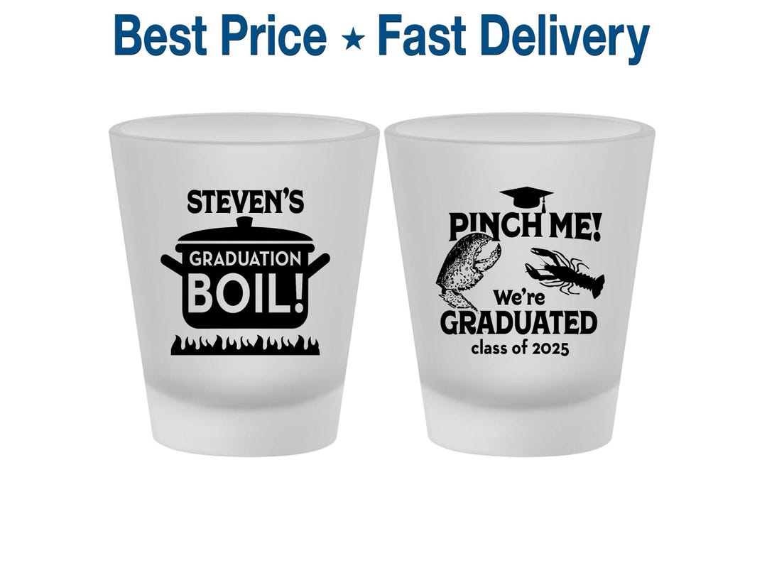 Graduation Shot Glass, Graduation Party Favors, Graduation Gift ...