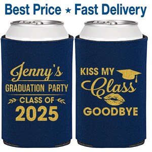 Graduation Favors, Graduation Can Cooler, Grad Party Favor, College ...