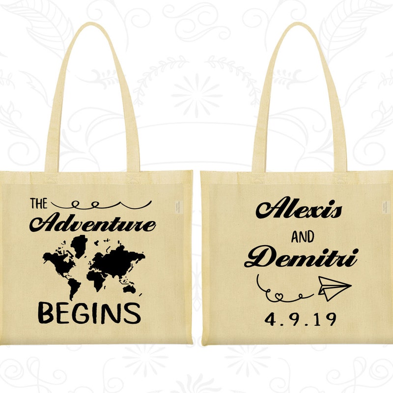 World Map Paper Bags - Etsy