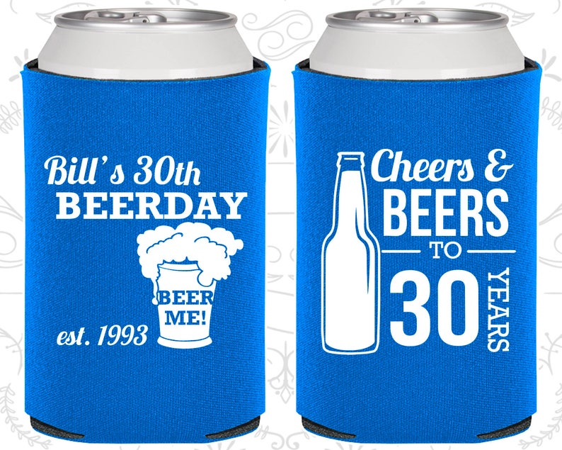 30th Birthday 30th Birthday Party Beer Me Cheers and Beers | Etsy
