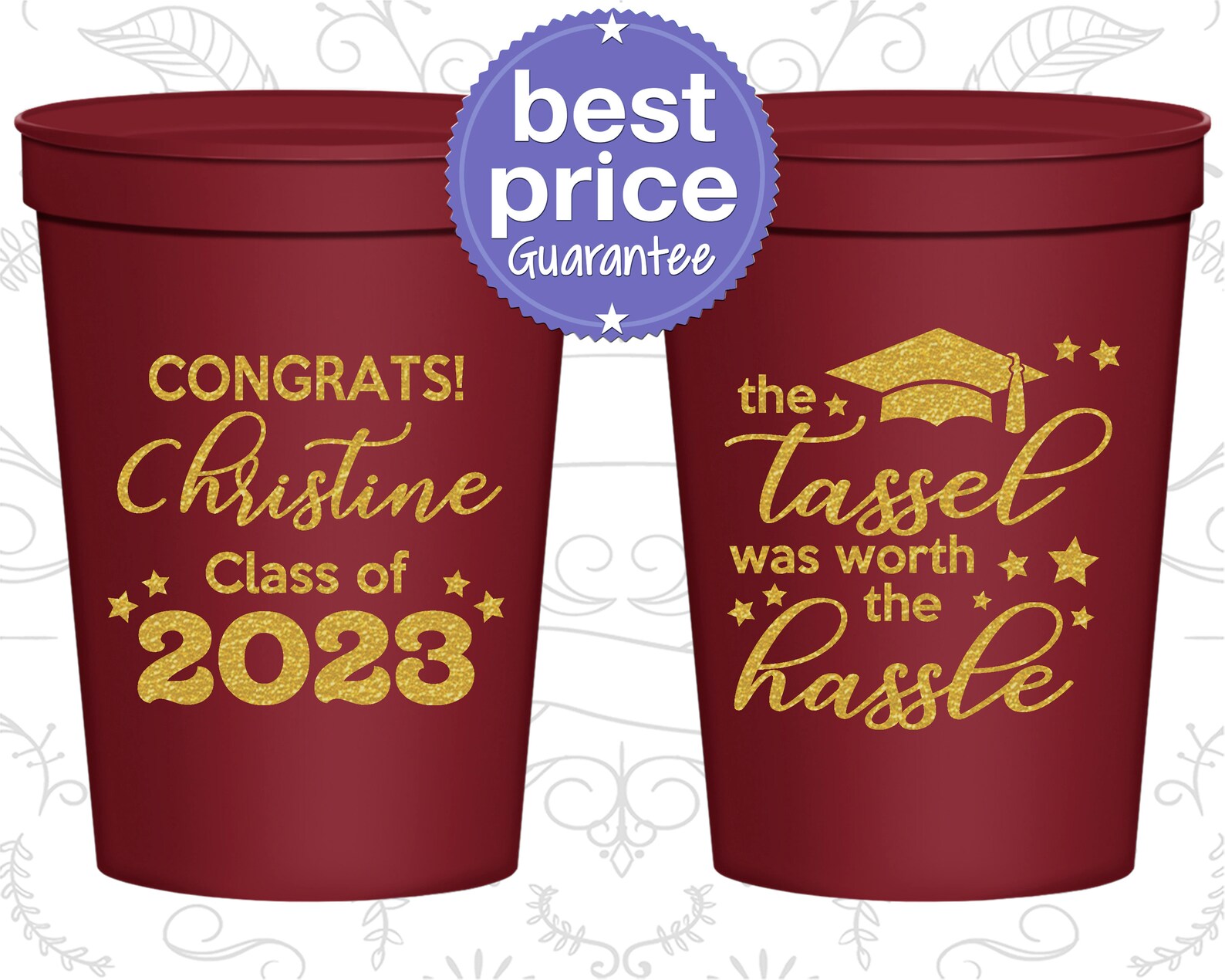 Graduation Stadium Cups Graduation Party Favors Graduation - Etsy