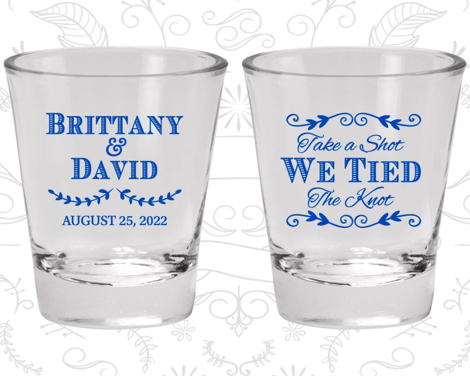 Wedding Shot Glass Favors Personalized Shot Glasses Shot | Etsy