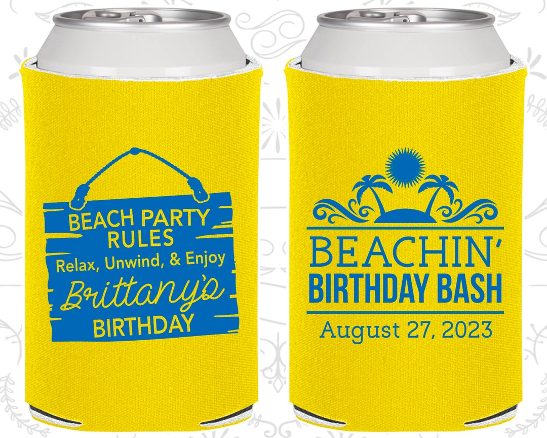 Beachin Birthday, Adult Birthday Favors, Beach Birthday Favors ...