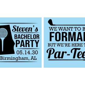 Golf Bachelor Party Gifts, Unique Bachelor Party Ideas, We Want to Be ...