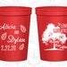 Love Laughter Wedding Cups Wedding Beer Cups Fall Wedding - Etsy