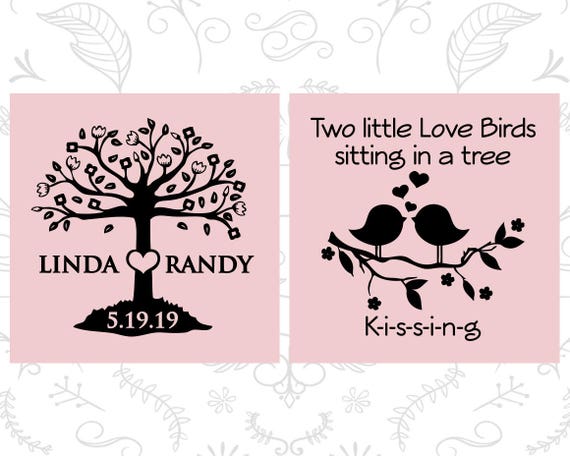 Wedding Love Birds In Tree