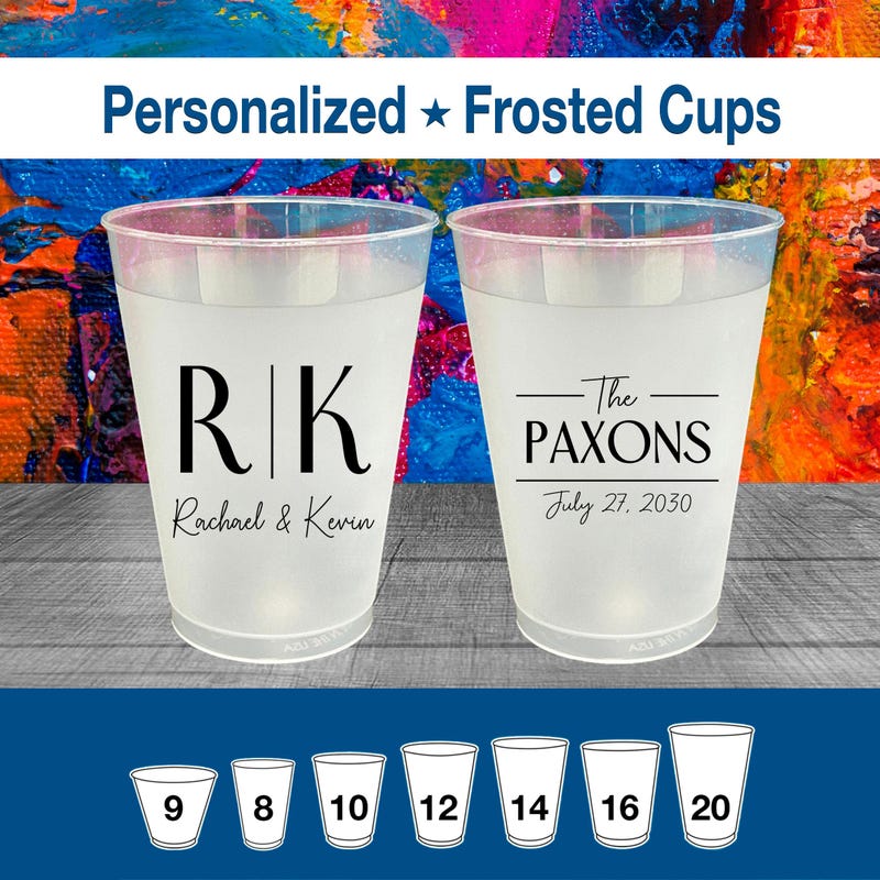 Wedding Cups Label - Etsy