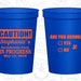 Caution Custom Bachelorette Cups Are You Drunk Bachelorette - Etsy