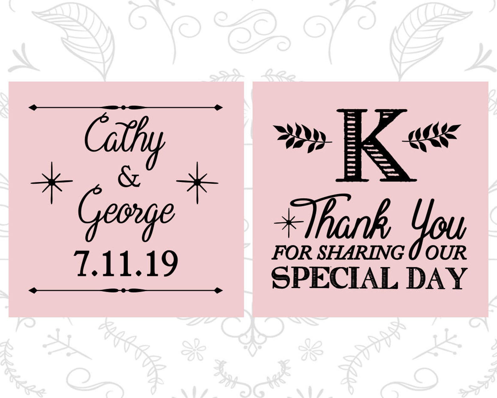 Monogrammed Cups Monogram Cups Monogram Wedding Cups - Etsy