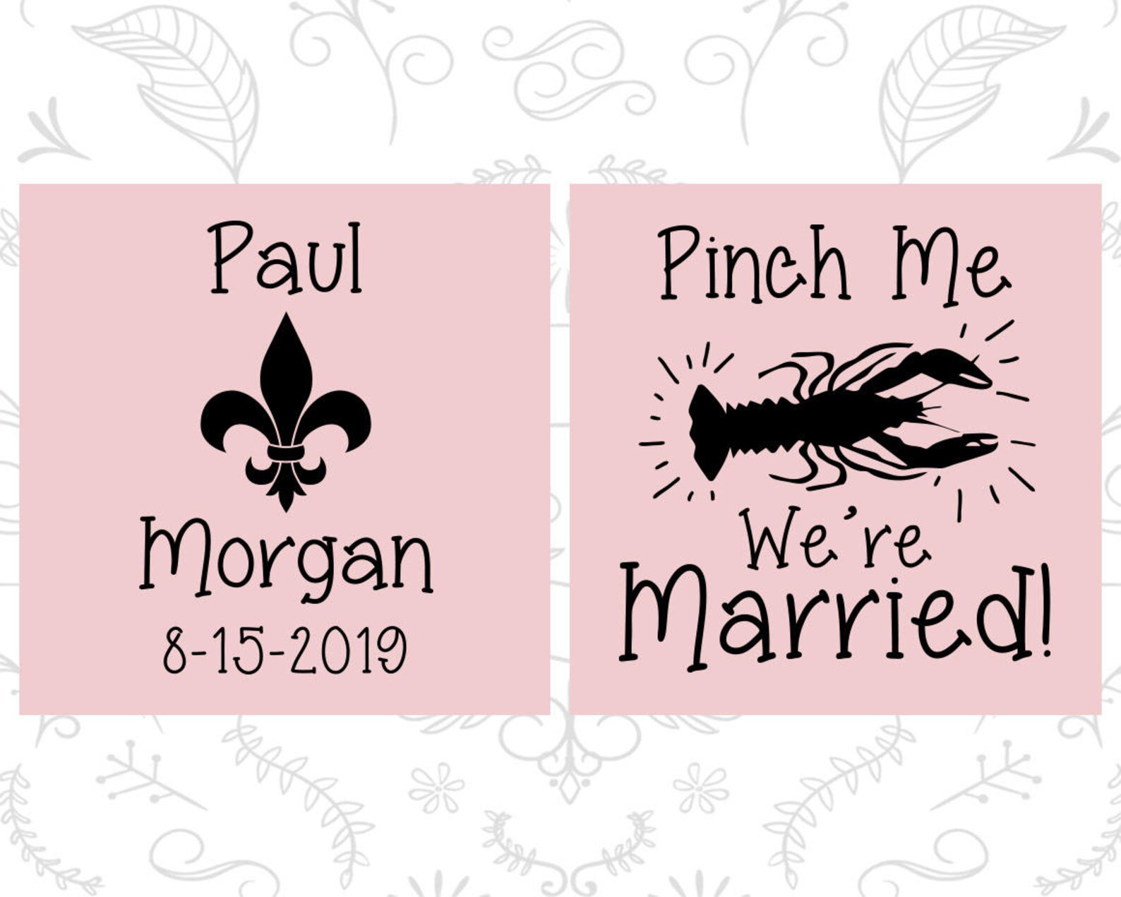 Pinch Me Cups We Are Married Beer Cups Nola Cups Crawfish - Etsy