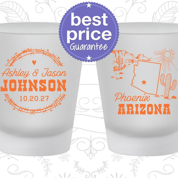 Arizona Shot Glasses - Etsy