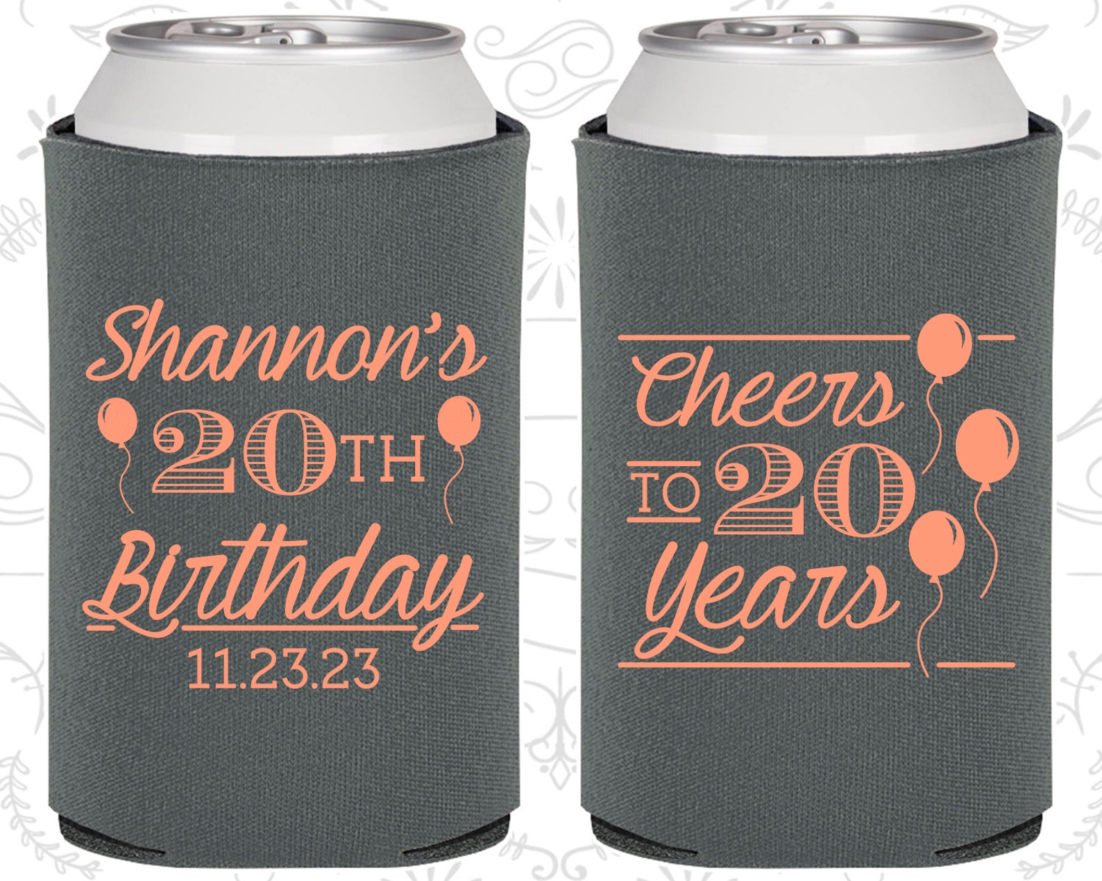 20th Birthday 20th Birthday Party Cheers to 20 Years - Etsy