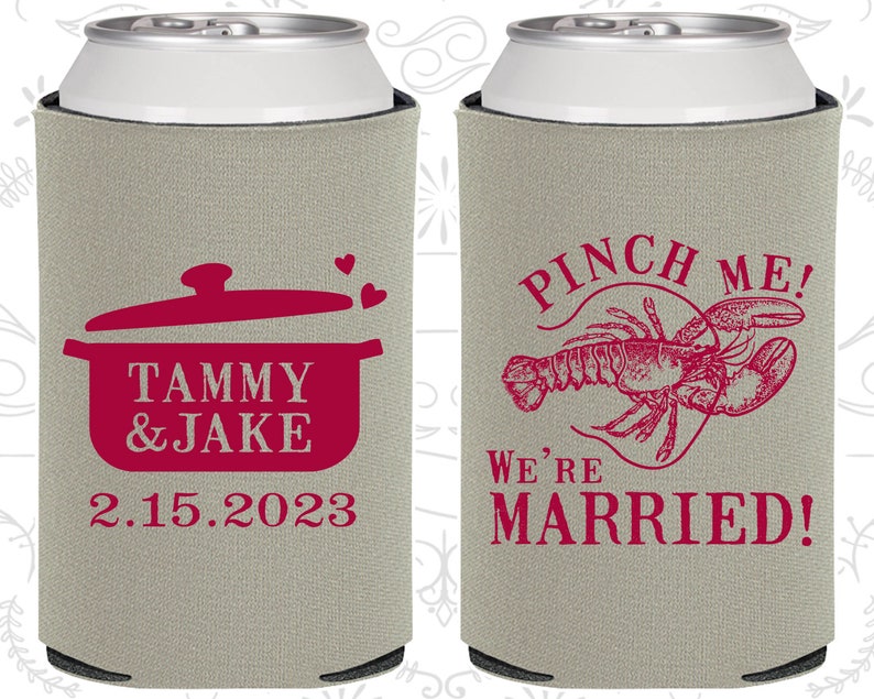 Pinch Me We Are Married Personalized Wedding Crawfish - Etsy