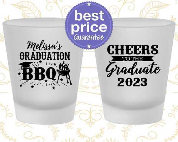 Graduation Shot Glasses, Graduation Favors, College Grad Gifts, High ...