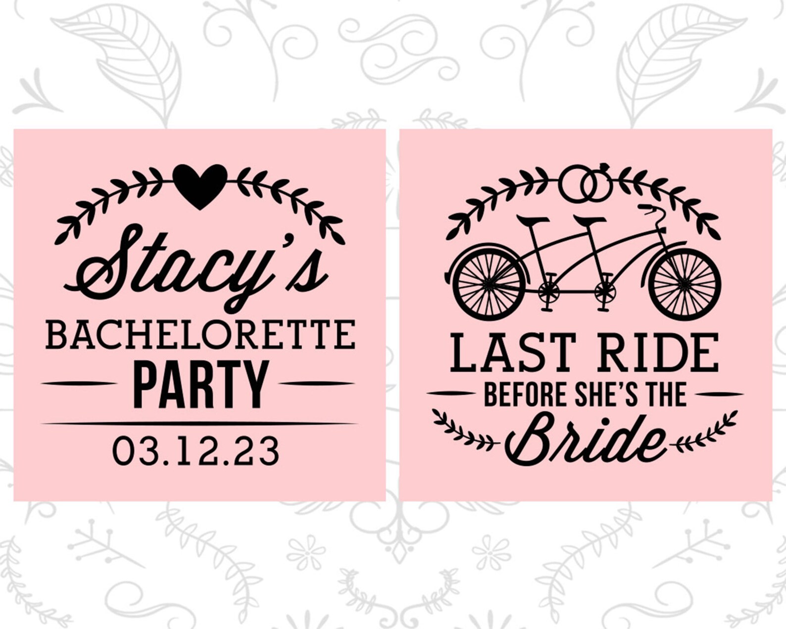 Last Ride Before She's the Bride Bachelorette Can - Etsy