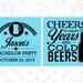 Bachelor Weekend, Personalized Bachelor Party Items, Bar Bachelor Party ...