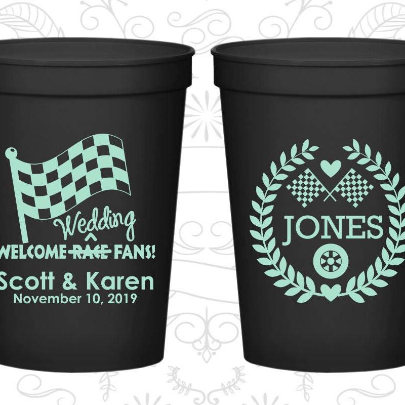 Racing Cup With Flags - Etsy