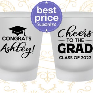 Graduation Shot Glass Graduation Party Favors Grad Gifts | Etsy