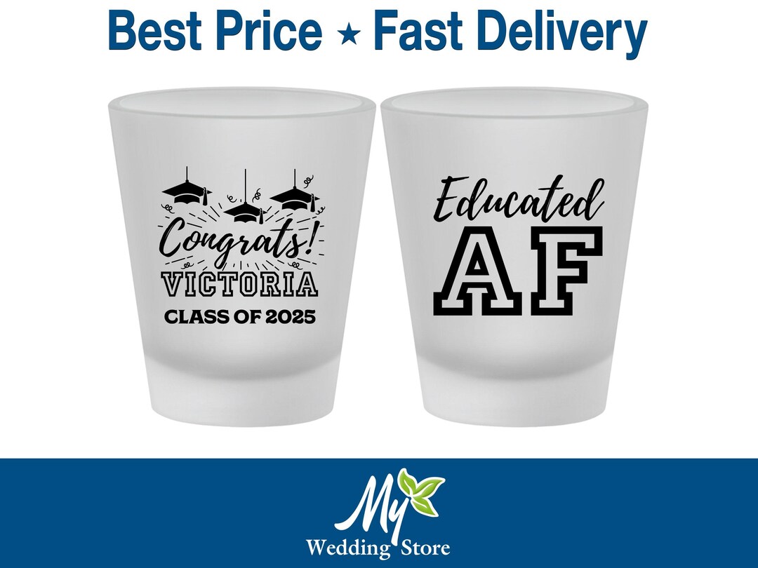 Graduation Shot Glasses, Graduation Favors, Graduation Party Ideas ...