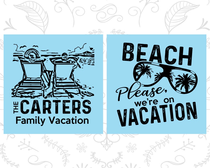 Family Vacation Gifts Vacation Can Coolers Family Vacation - Etsy