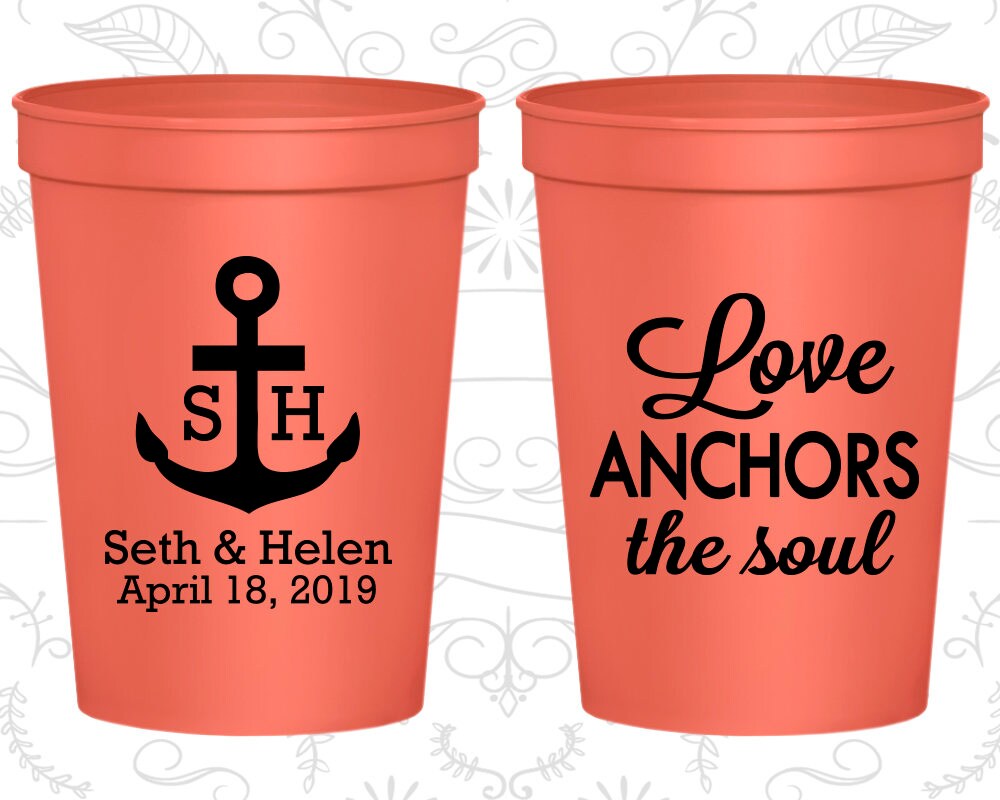 Personalized Party Cups Personalized Cups Wedding Cups | Etsy