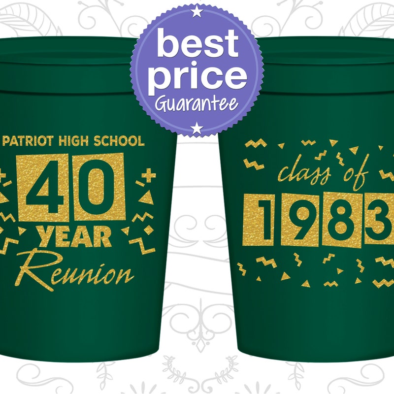40th Class Reunion - Etsy