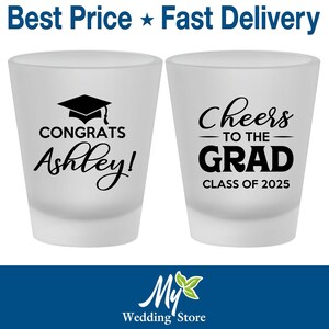 Graduation Shot Glass, Graduation Party Favors, Grad Gifts, College ...