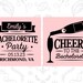 Cheers to the Bachelorette Personalized Bachelorette Party - Etsy