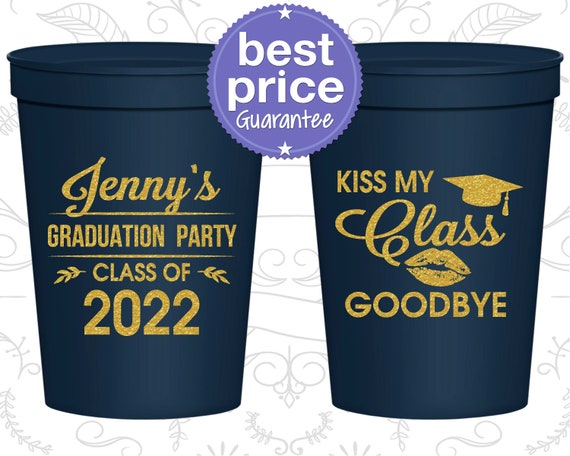 Graduation Party Cups Graduation Favors Grad Party Favor - Etsy