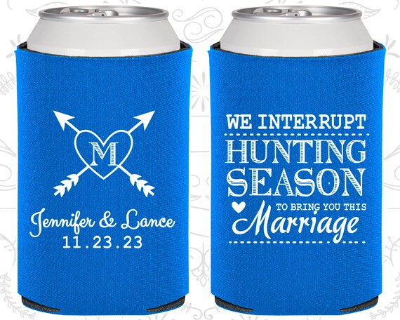 Cerulean Blue Wedding, Cerulean Blue Can Coolers, Cerulean Blue Wedding ...