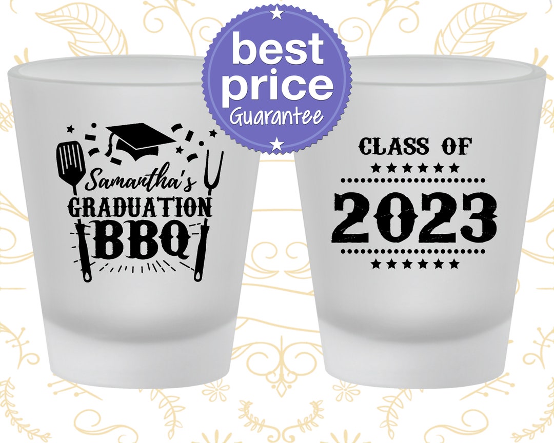 Graduation Shot Glasses, Graduation Favors, Grad Party Decor, High ...